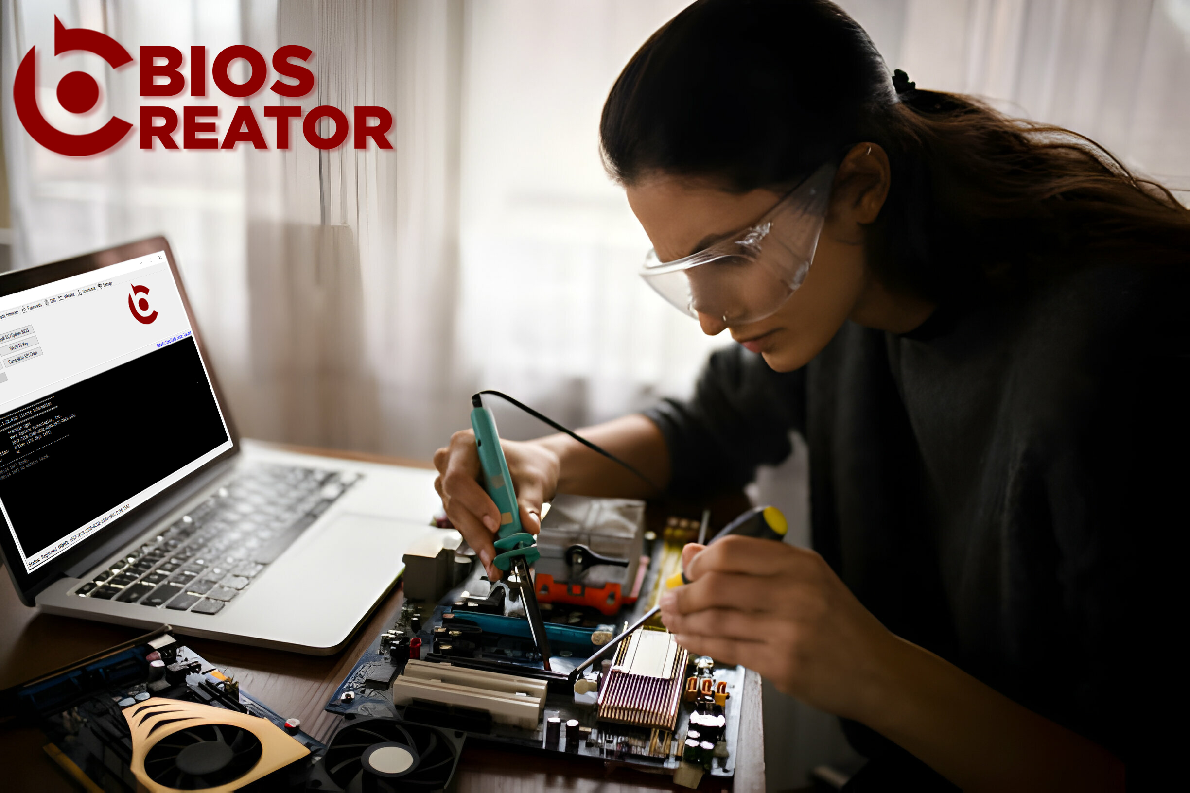 BiosCreator - An army swizzknife of Laptop Repair Technicians